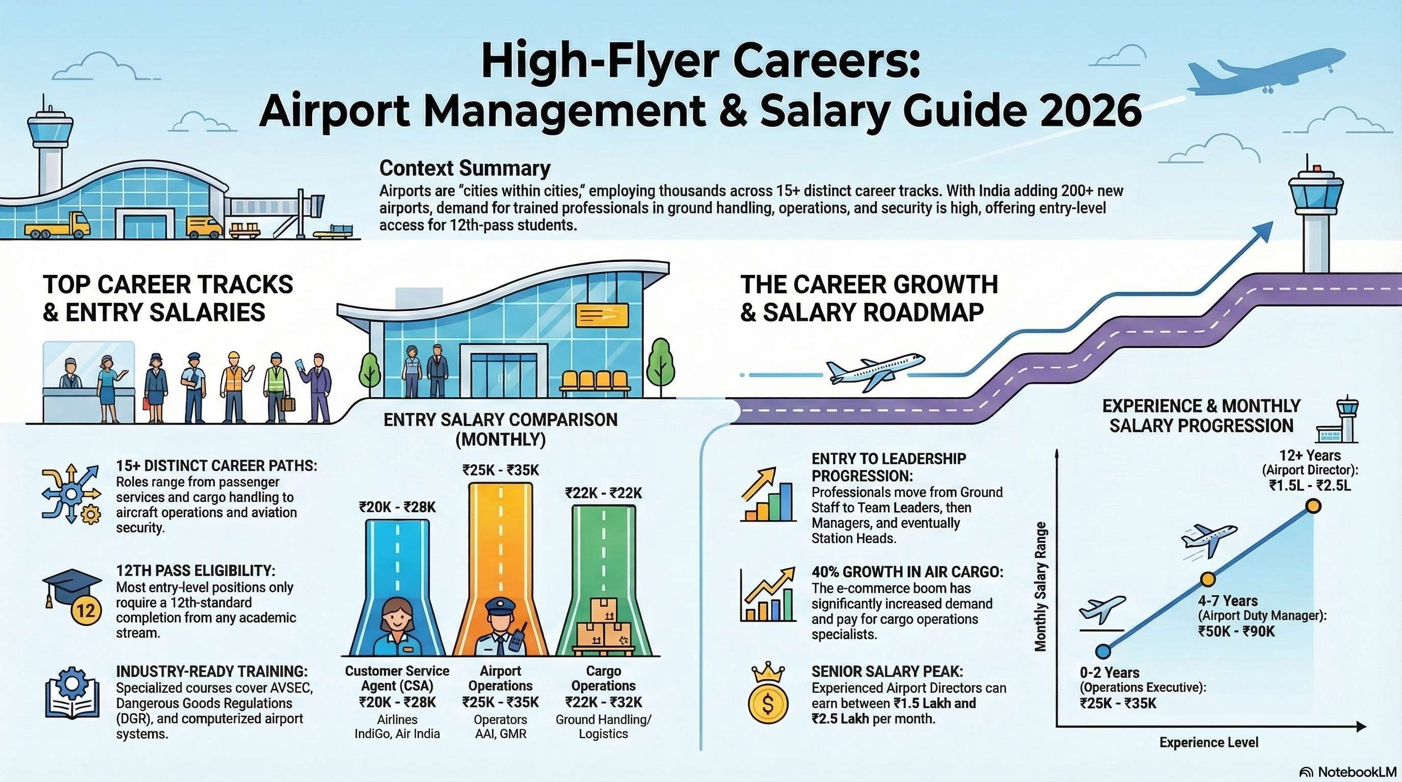 Airport Management Career Options and Salary 2026: Complete Guide to ...